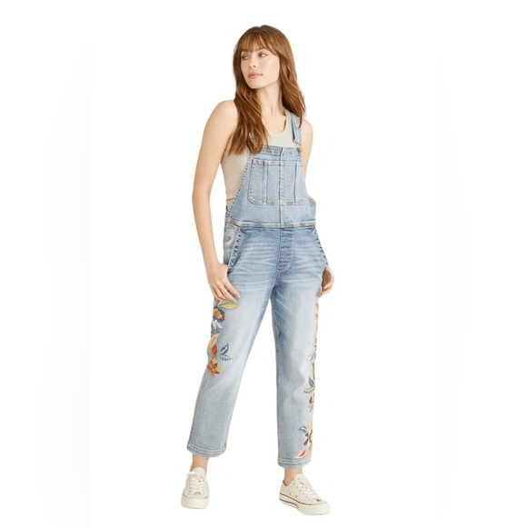 DRIFTWOOD | Jeans | Driftwood Brady Light Blue Denim Overalls With ...